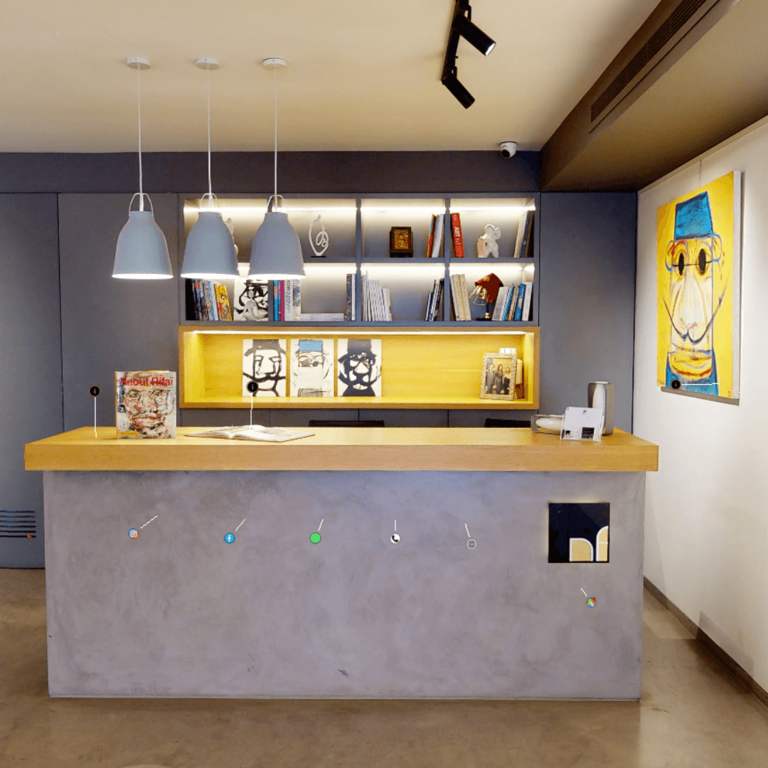 Nadine Fayad Art Gallery Virtual Tour | oVRworldwide